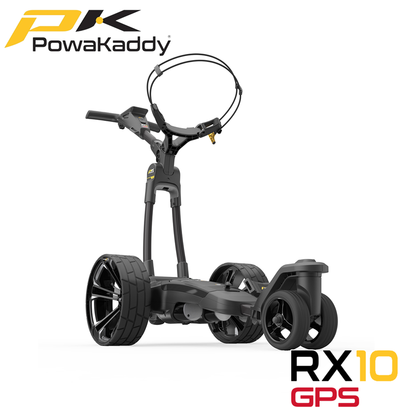 Caddycare | Powakaddy RX10 GPS Electric Trolley With Full Hole View ...